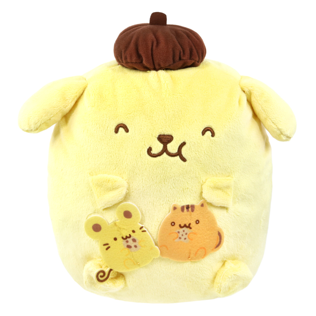 Buy Sanrio PomPomPurin with Scone & Bagel Puku Puku Round Large Plush ...